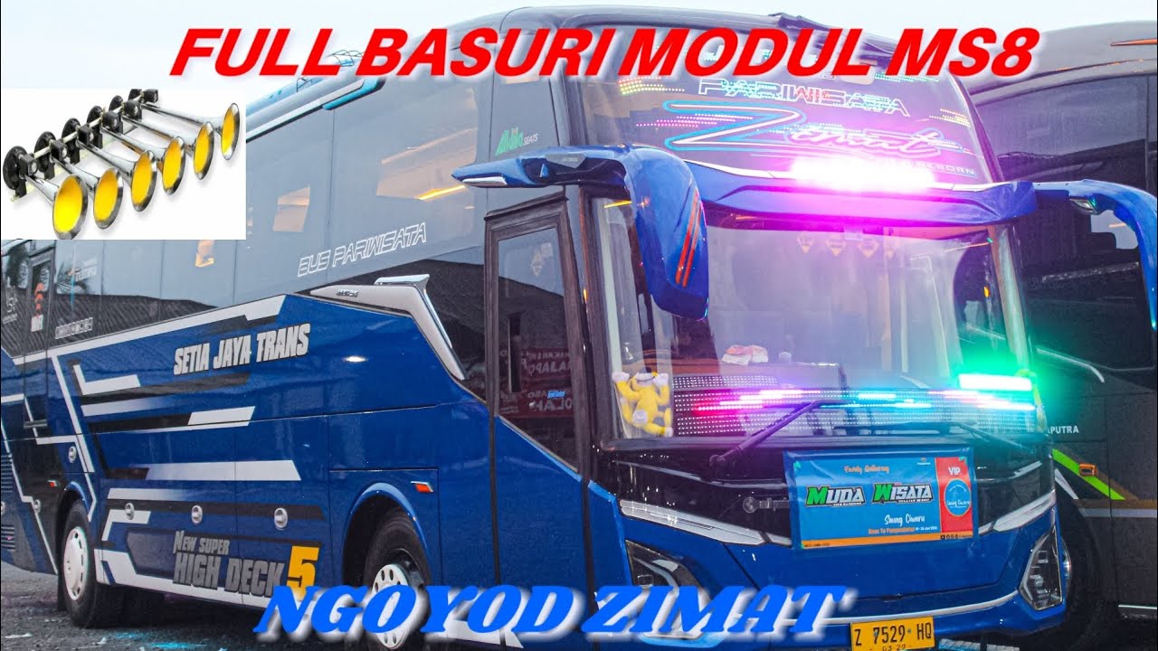 NGOYOD BUS SETIA JAYA TRANS " ZIMAT " FULL MODUL MS8 ARANSEMEN SENIMAN ...