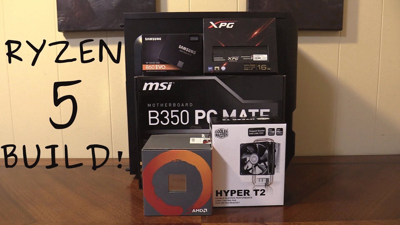Ryzen 5 PC Build! - YouTube