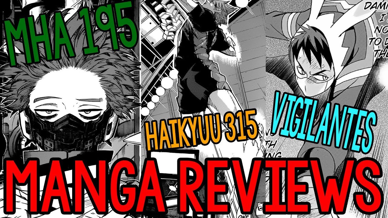 Manga Reviews: Boku no Hero Academia Ch. 195, Haikyuu Ch. 315, MHA ...