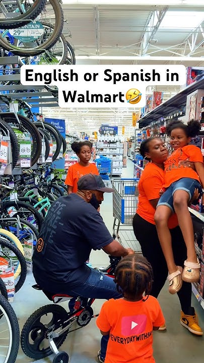 English or Spanish in Walmart #funny #shorts #viralvideo - YouTube