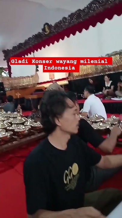 Gladi konser wayang milenial Indonesia - YouTube
