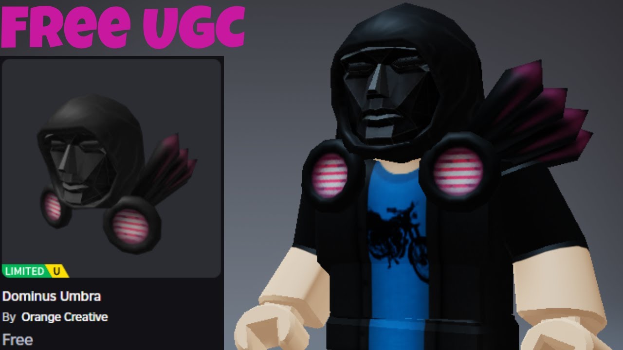 Free UGC Limited! How To Get Dominus Umbra In Speed Jigsaw | Roblox ...