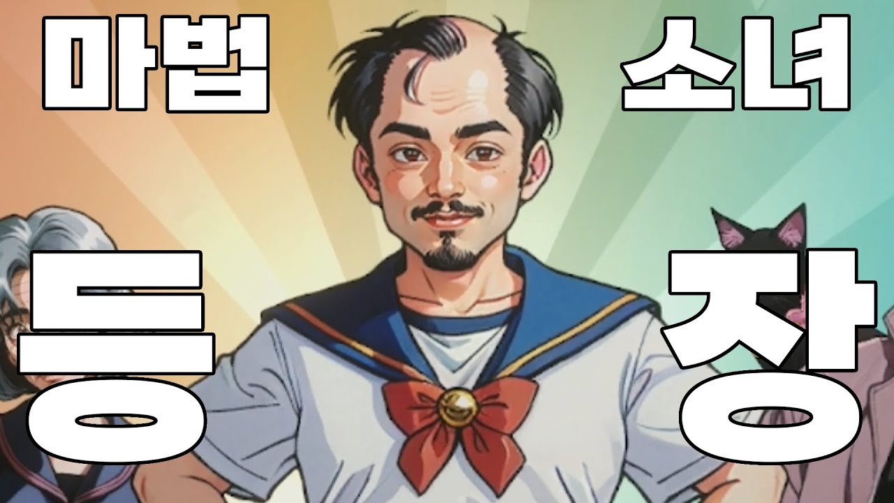 상상만하던 아저씨 마법소녀 게임 ㅋㅋ 마법소녀 카와이 러블리 즈큥도큥 바큥부큥 루루핑 Youtube