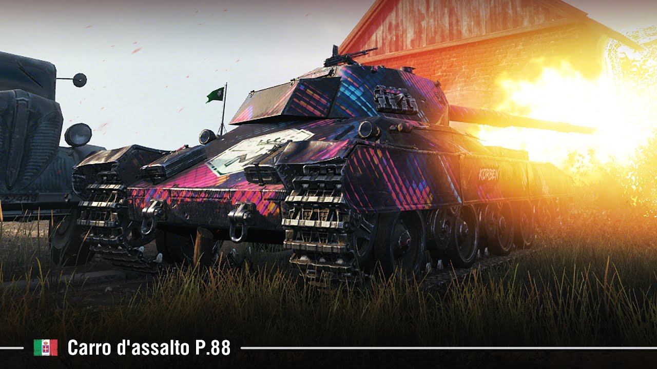 Carro d'assalto P.88 | Мастер - YouTube