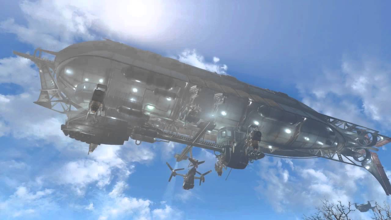 Fallout 4 - The Prydwen Arrives - YouTube