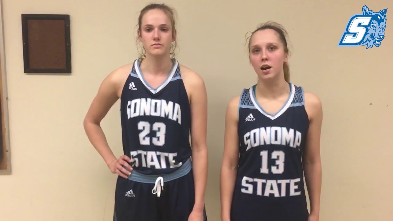 Madison Burroughs and Carly Gill discuss their first road win at CSULA ...