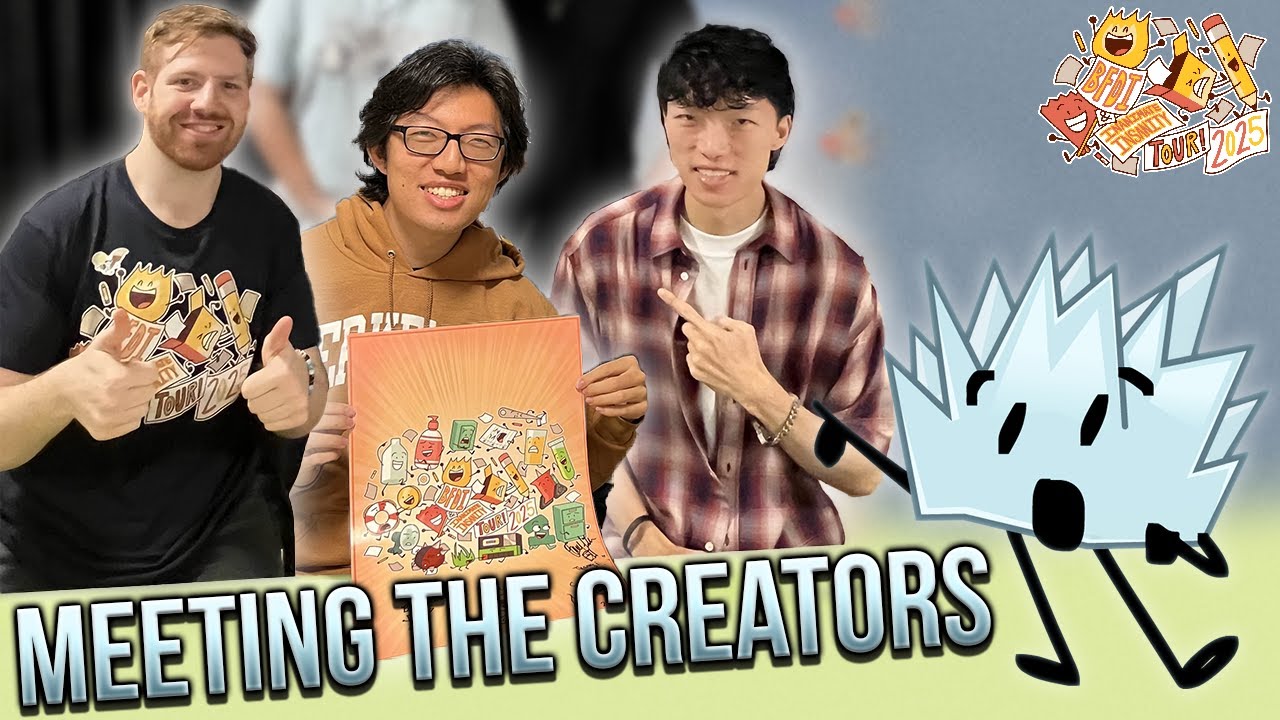 I Met The Creators of BFDI and I.I. (BFDI x II 2025 Tour) - YouTube