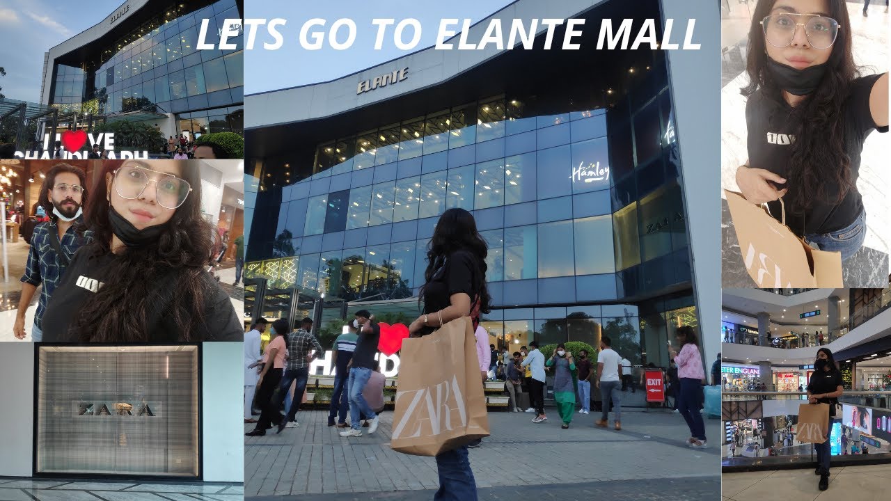 I went to ELANTE MALL for the very First Time|| Zara Shopping #Zara # ...