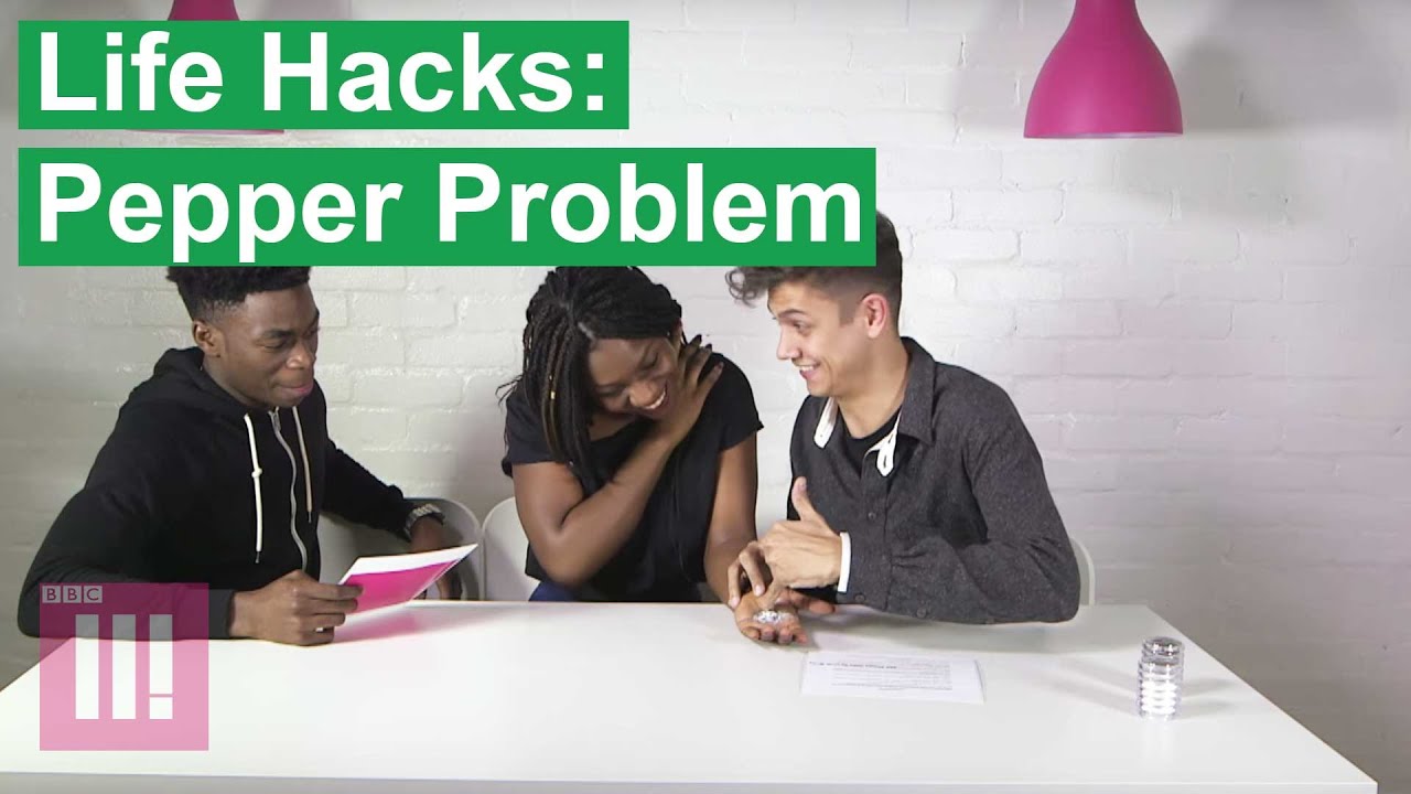 Ben Hart's Life Hacks: Separating Salt n Pepper - YouTube