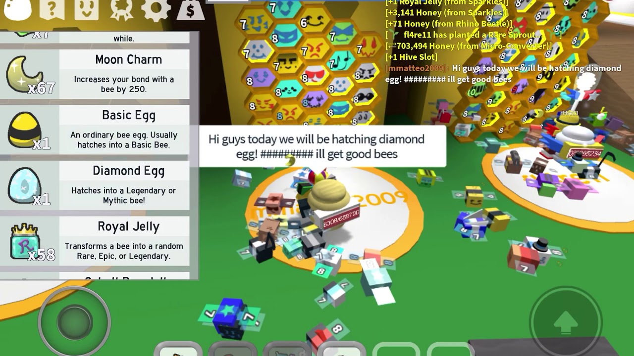 Hatching Diamond egg (bss) (I was mad and happy) - YouTube