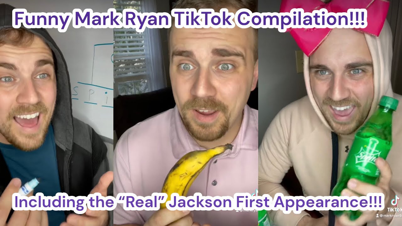 Funny Mark Ryan TikTok Compilation!!! With the REAL Jackson!!! - YouTube