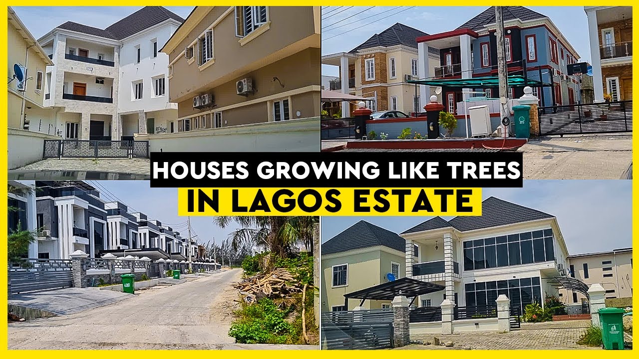 LAGOS NIGERIA | BEAUTIFUL ESTATE IN IKOTA | LEKKY COUNTY HOMES ESTATE ...