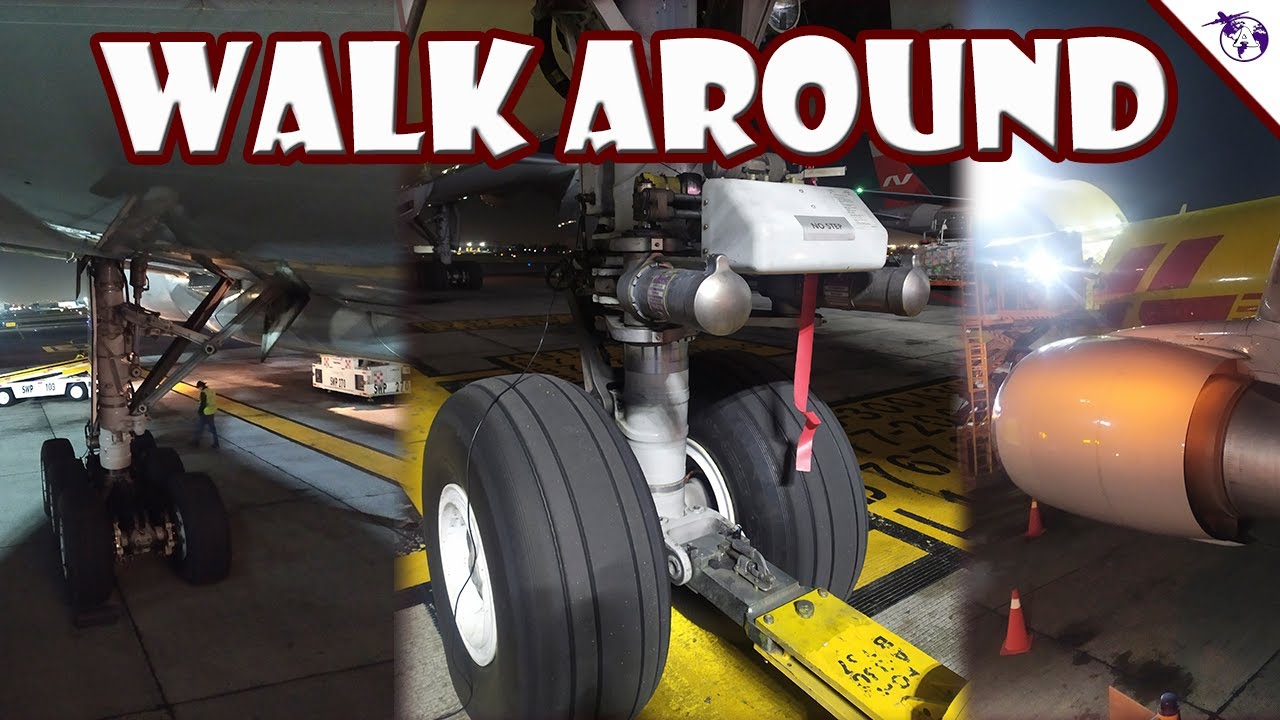 WALK AROUND INSPECTION | Como se hace la INSPECCION PRE VUELO ⚙🛫🛫 - YouTube