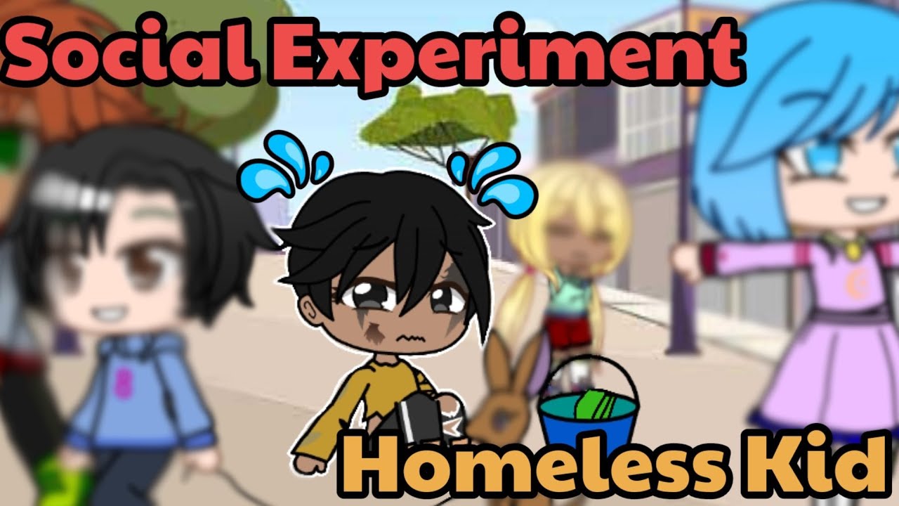 Social Experiment: Homeless Kid || Trending || Gacha - YouTube