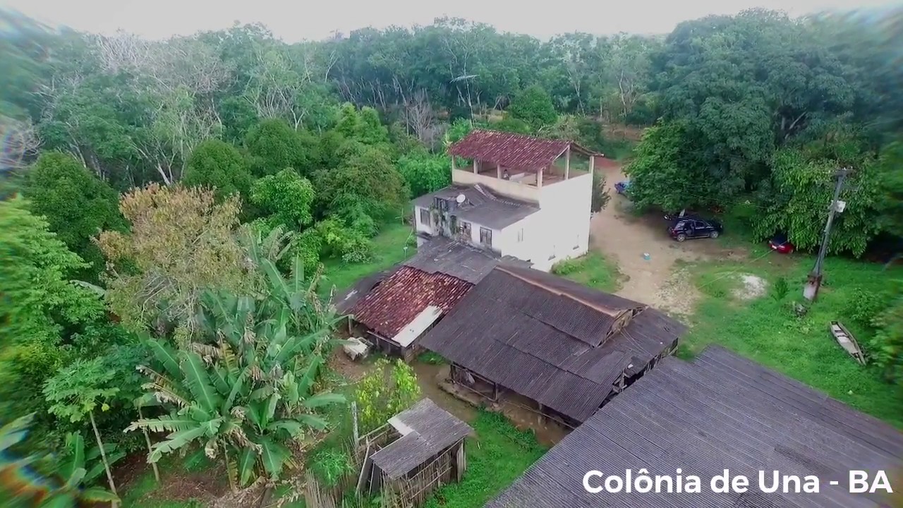 Colônia de Una - BA, Vista Aérea do Rio - YouTube