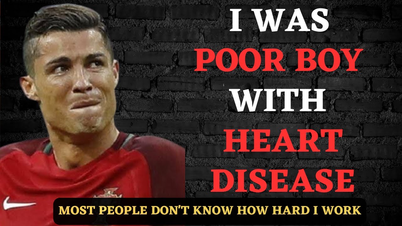 How Cristiano Ronaldo Beat Heart Disease And Became success | Cristiano ...