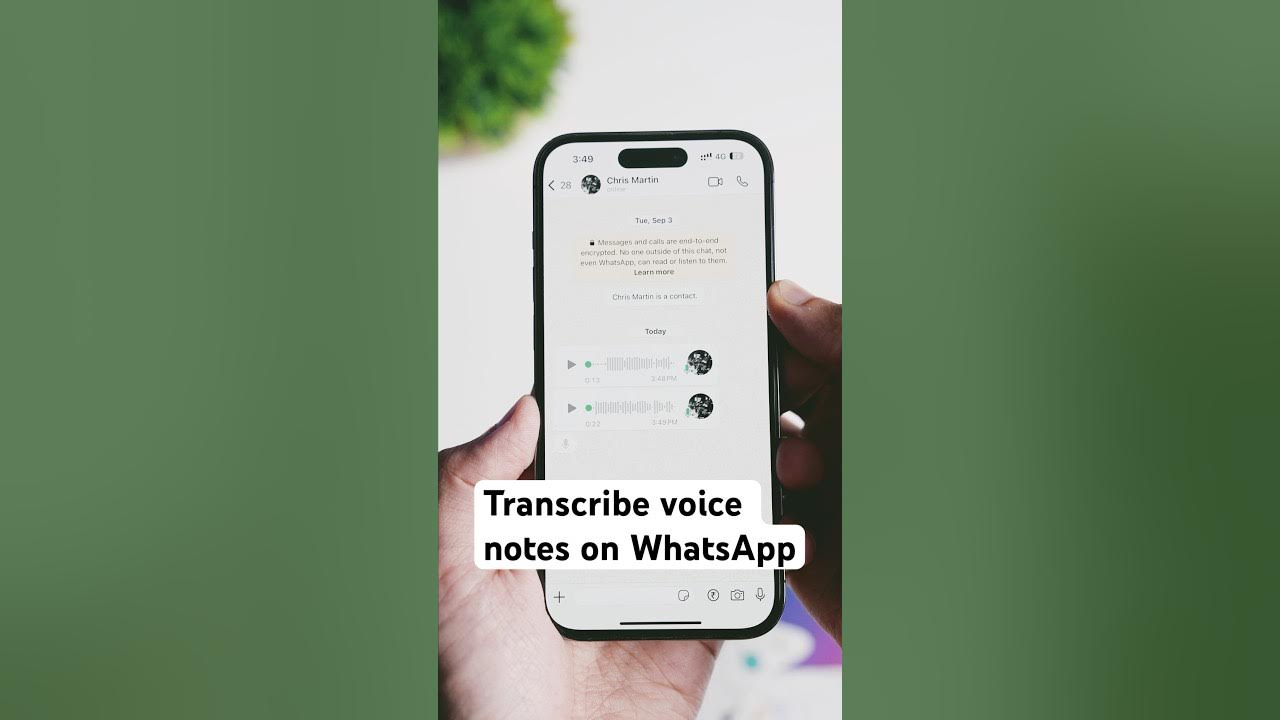 Underrated WhatsApp feature - transcribe voice notes - YouTube
