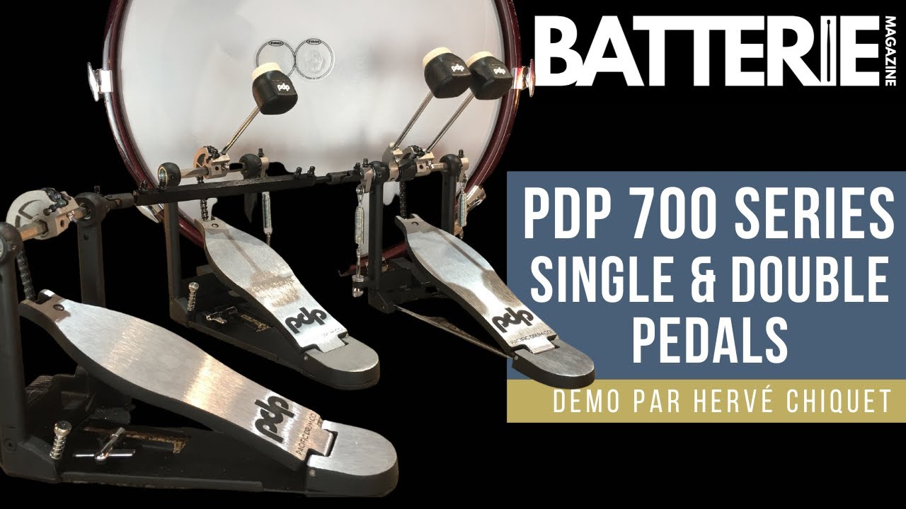 Double Pedals For Drums PDP 700 Series Double Bass Drum Pedal - Single ...