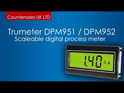 Trumeter DPM 951 952 Digital Counter Display - YouTube
