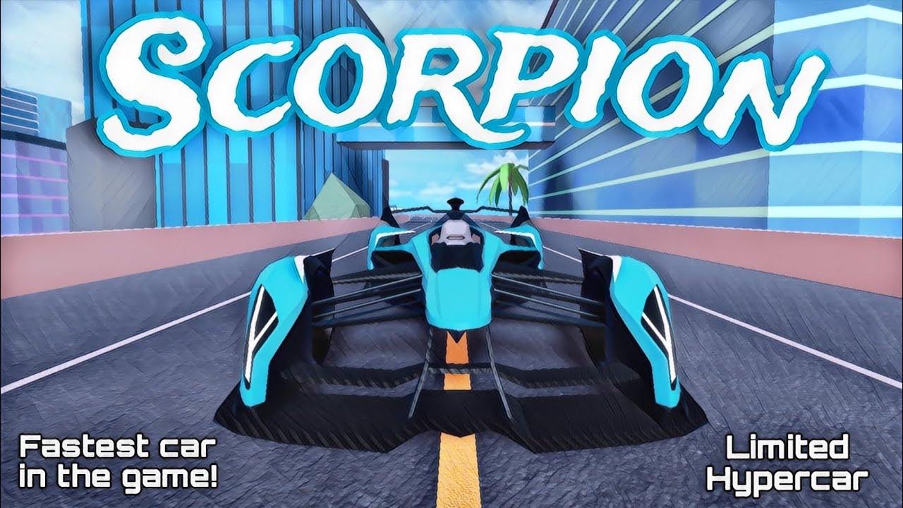 Jailbreak Scorpion review! [FASTEST CAR IN THE GAME] - YouTube