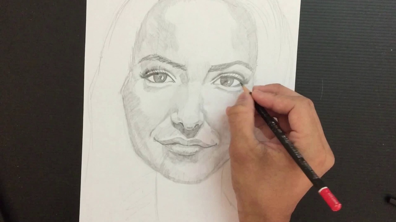 HOW TO DRAW RACHEL RAQUEL (THERACHELRAQUEL) - Speed Sketching - YouTube