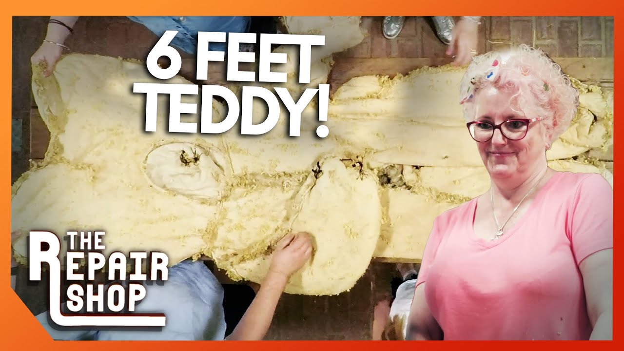 Giant Deflated Teddy Bear Has Hibernated For 15 Years! | The Repair ...