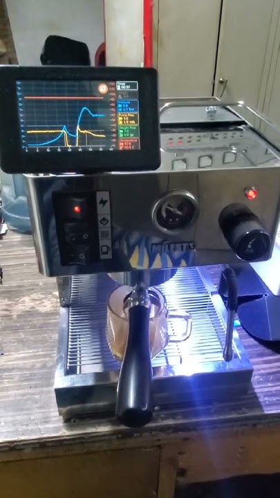 Quick testing: Gaggiuino mod for MILESTO EM18 pro espresso machine # ...