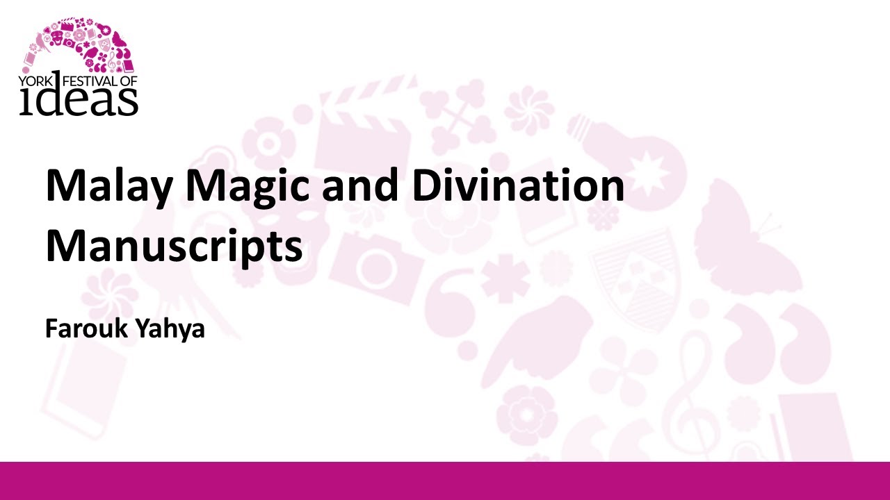 Malay Magic and Divination Manuscripts - Farouk Yahya - YouTube