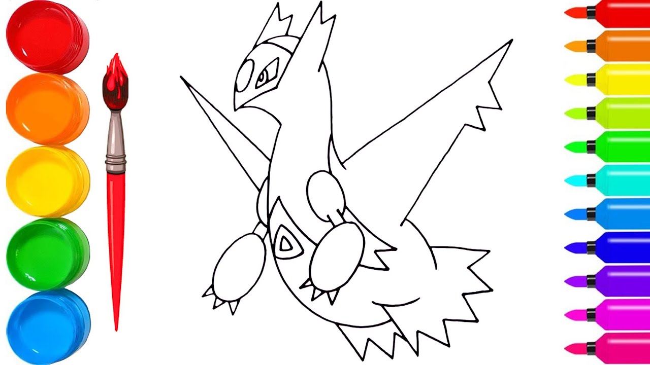 How to Draw Latios /Pokemon//JK Heroes Drawing and Coloring for kids ...