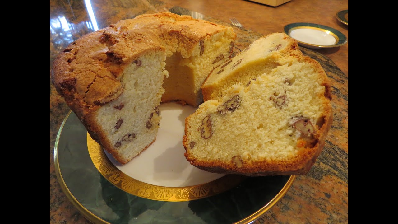 Pecan Sand Torte Cake - YouTube