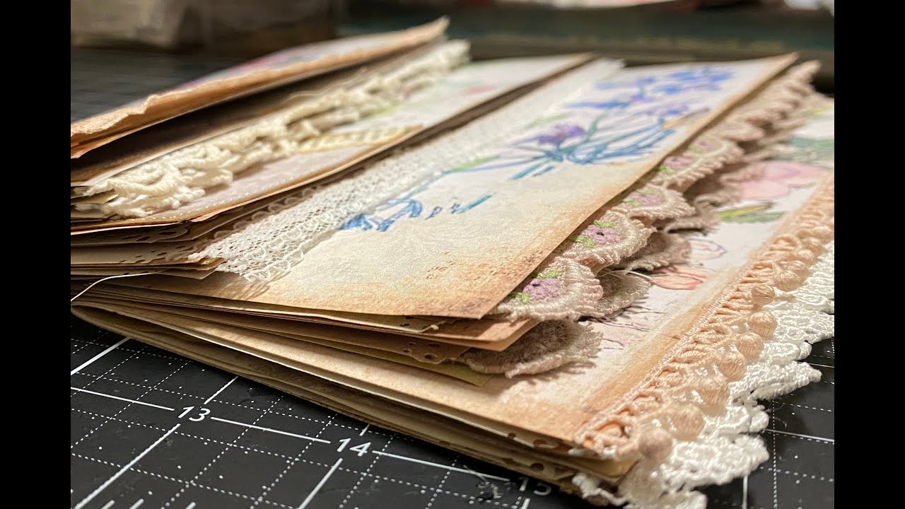 Memories of the meadow Pt2 @Tattytreasure #craftwithme #junkjournal ...