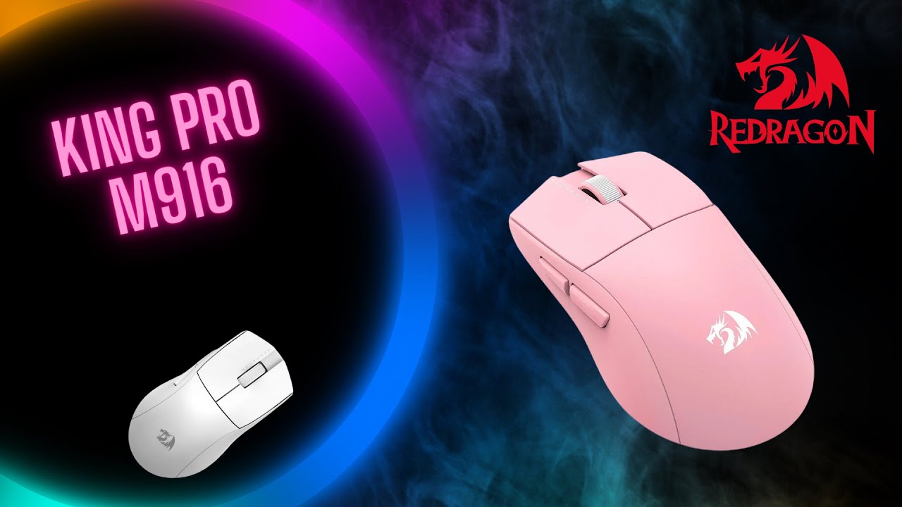 😱Review Del Redragon King Pro M916 | Mouse Ultra Ligero Y Competitivo 😱 ...