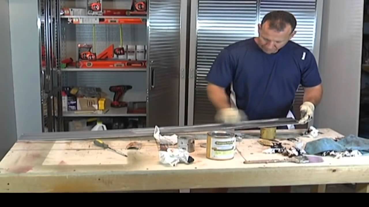 Staining Your MDF CROWN REAL WOOD LOOK - YouTube