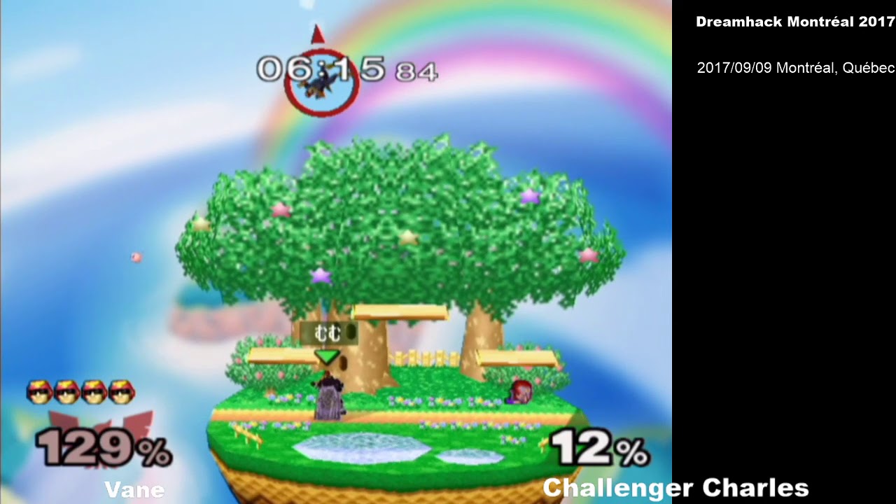 Dreamhack Montreal Melee Singles: Vane (Captain Falcon) vs Challenger ...