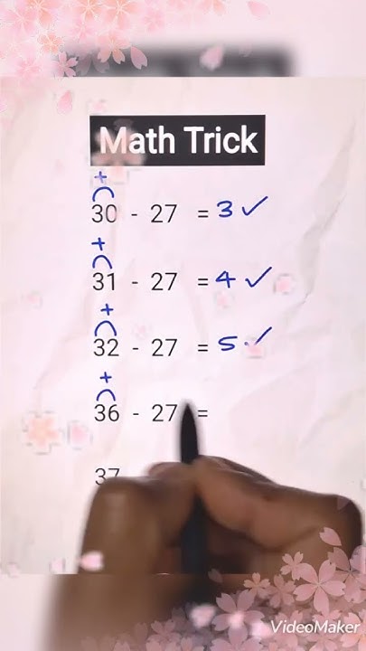 Crazy Math trick #trending #maths #reels #love #viralvideo #reels # ...