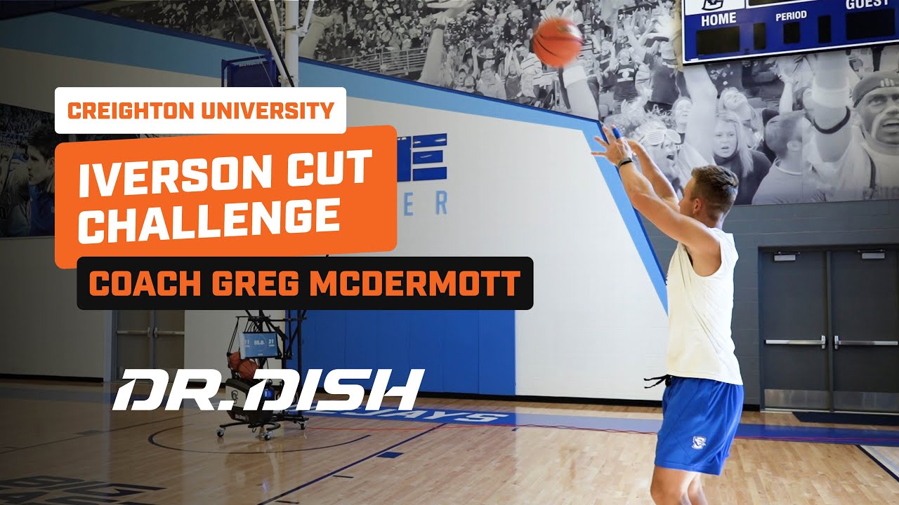 Iverson Cut Shooting Challenge with Coach Greg McDermott - YouTube