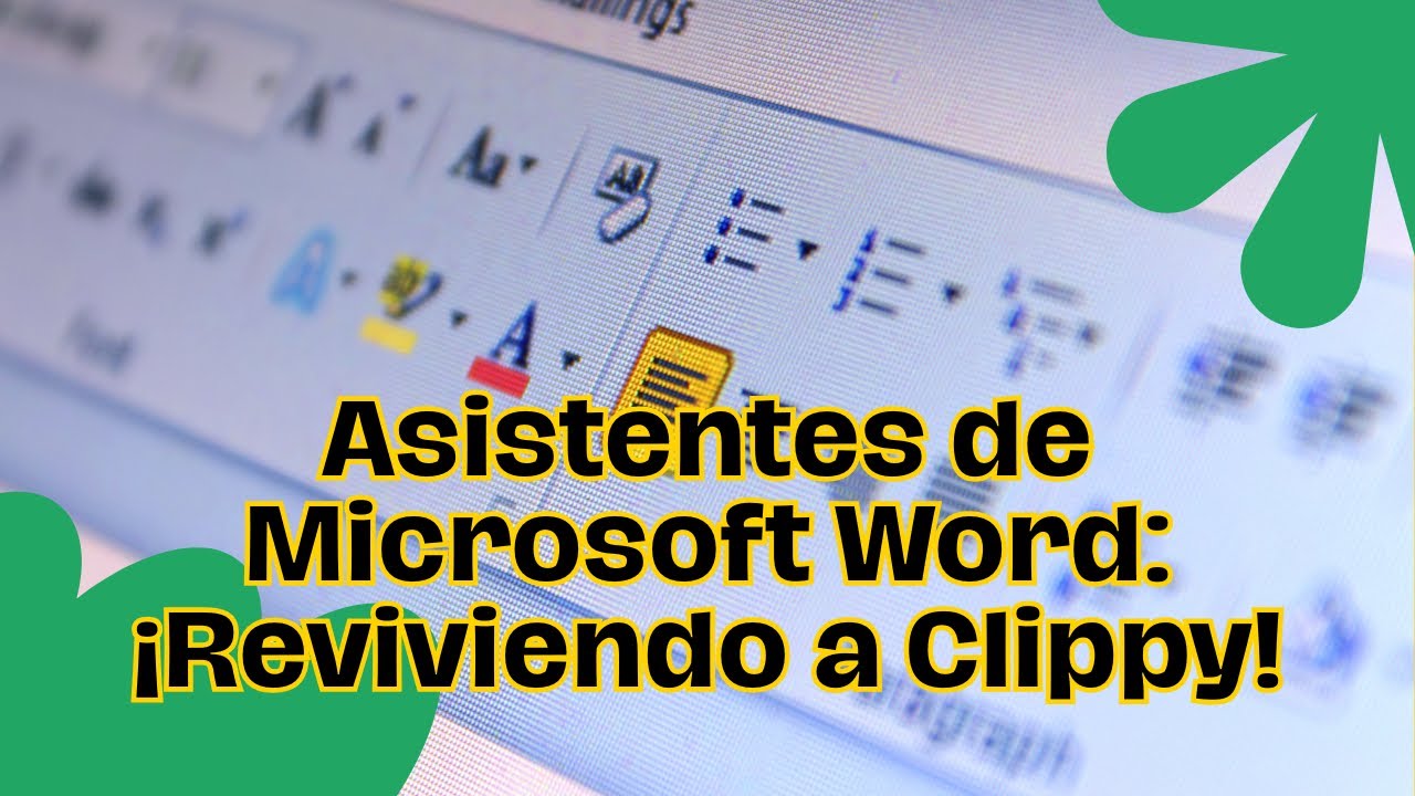 ASISTENTES DE MICROSOFT WORD-reviviendo a clippy - YouTube