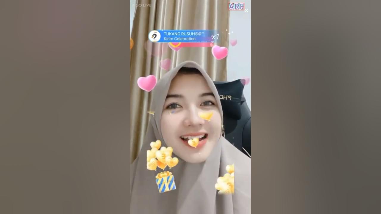 hijab cantik terbaru asian jilbab bigo live bikin ketagihan - YouTube