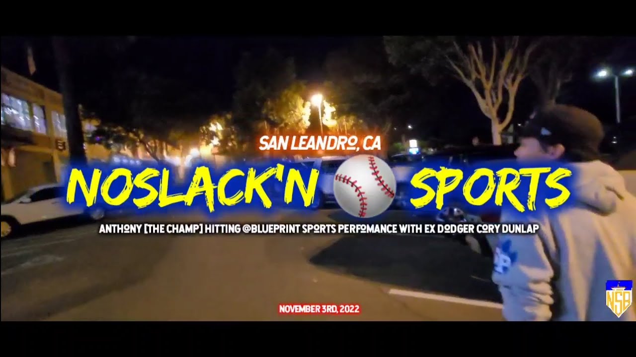 Anthony [The Champ] Hitting @ BluePrint Sports Performance With Ex ...