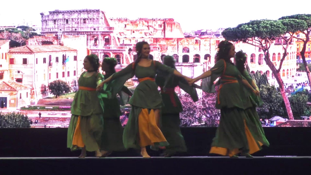 Ninfe Nereidi danze antiche@AspettandoPortadiRomaLive - danza del ...