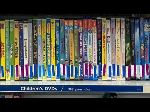 Kids DVD & VHS Movies at Savers Cleveland Ohio October 2022 - YouTube