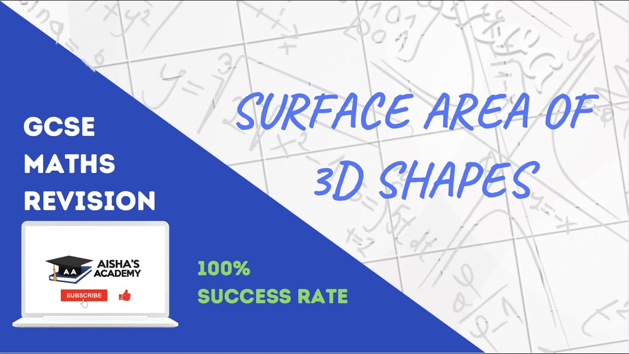 SURFACE AREA OF 3D SHAPES | GCSE MATHS 9-1 | EDEXCEL, AQA, CIE, OCR ...