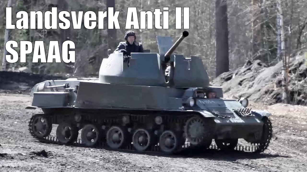 Landsverk Anti II SPAAG Multicamera Mix of Show 1 - WW2 Anti Air ...