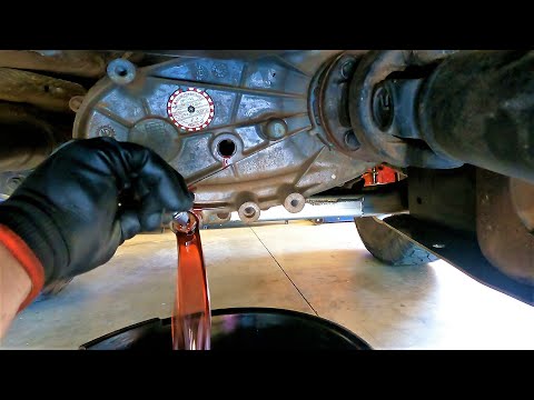 How To Change Jeep Transfer Case Fluid Do it Yourself - YouTube