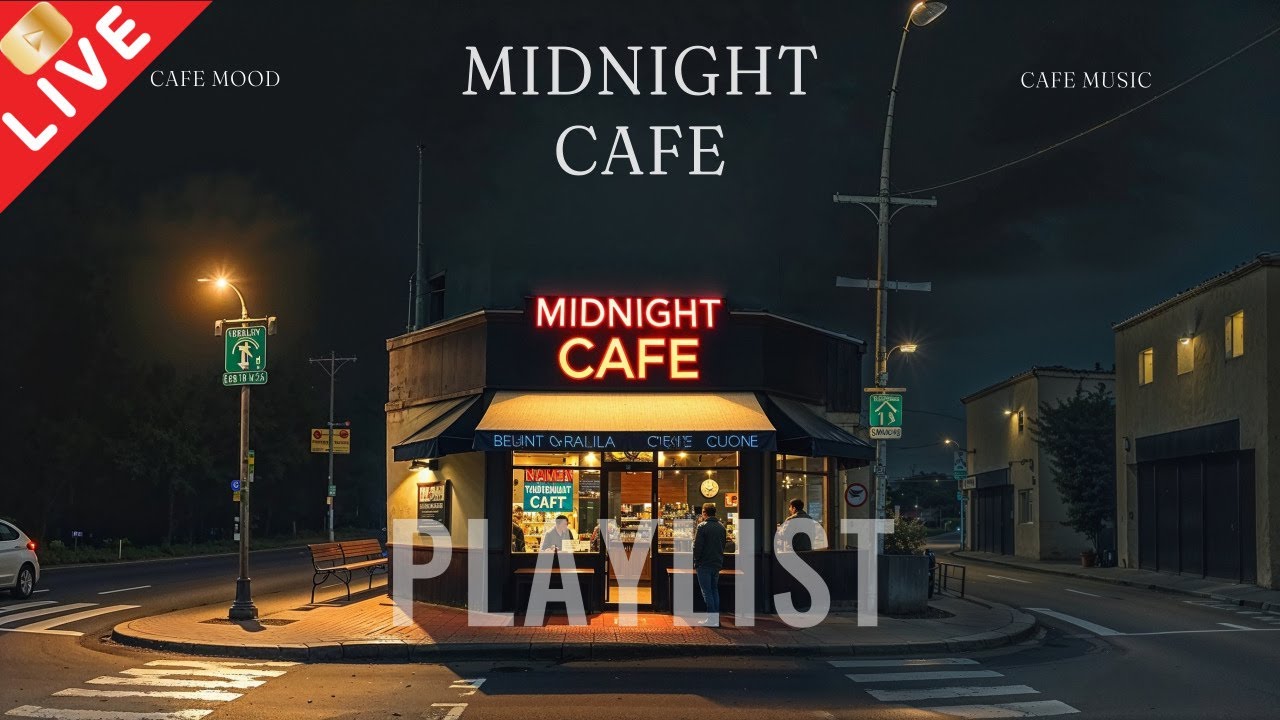 [LIVE]Midnight Cafe with smooth RnB,LO-FI,Jazz,Blues Music for Working,Studying and sleeping 5 ...