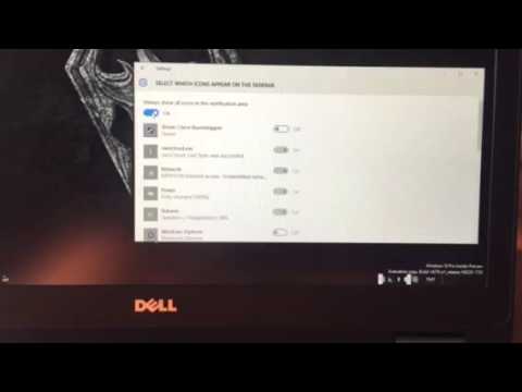 Issue with System Tray Windows 10 14279 - YouTube