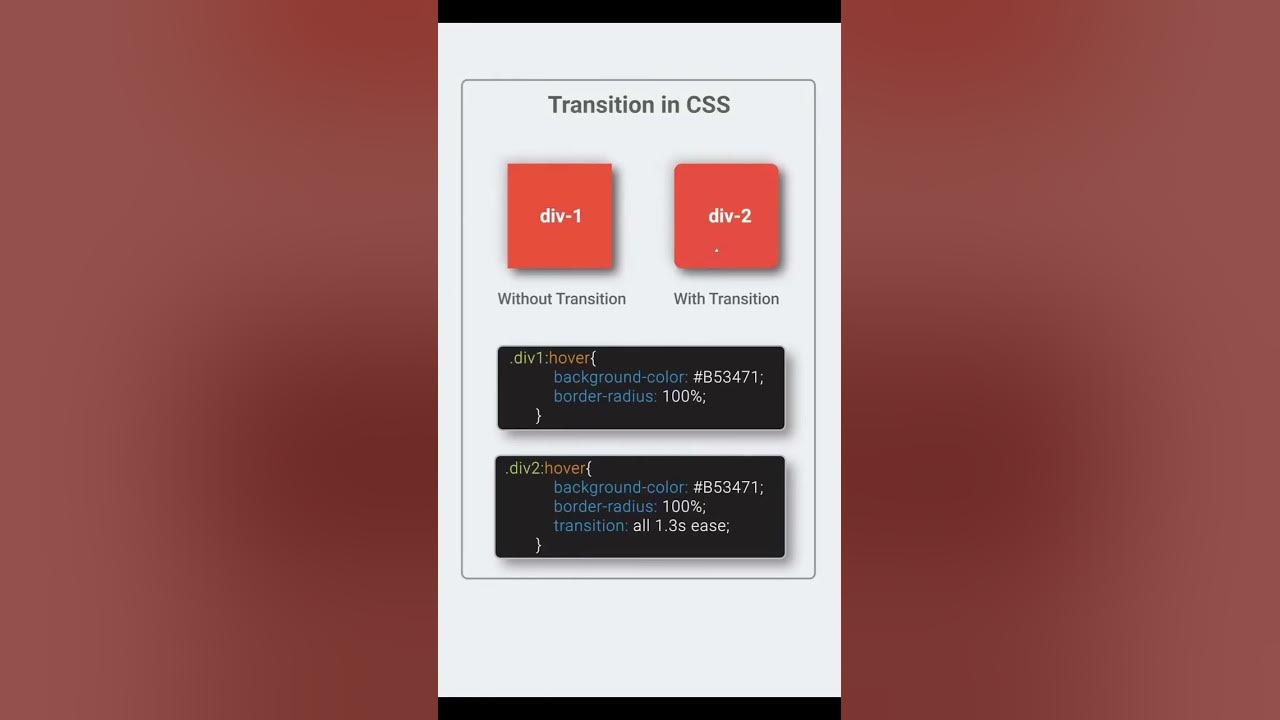 Transition In Css Webdevelopment Coding Css 100daysofcode 100daysofcode Htm Youtube