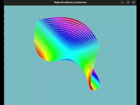Animación - OpenGL - Función y = x² - z² - YouTube