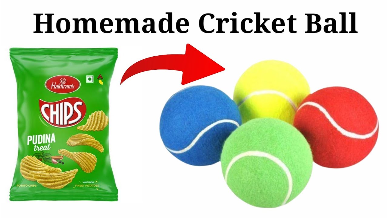 How to Make Cricket Ball at Home/Cricket Ball Kaise Banaye /Homemade ...