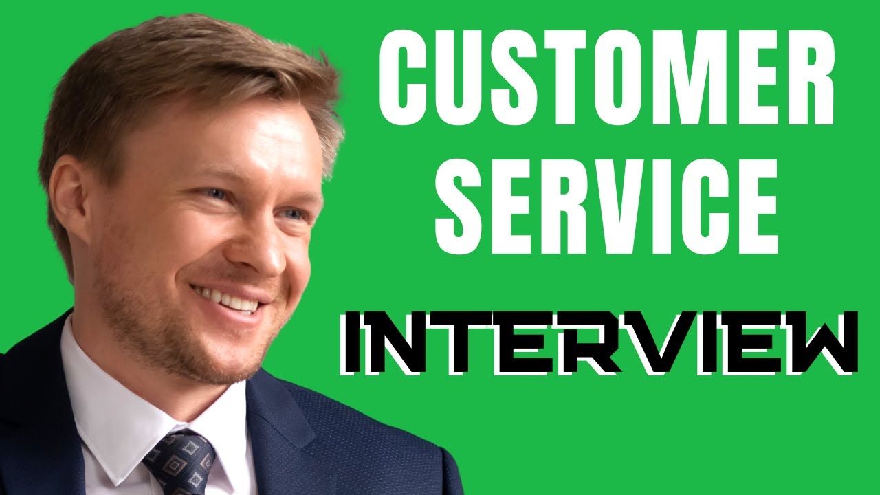 Customer Service Job Interview | Role Play Practice - YouTube